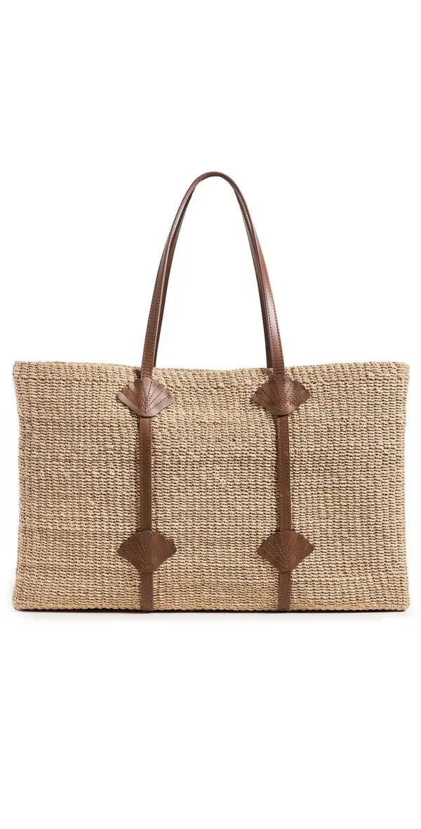 Poolside The St. Tropez Tote - Chocolate
