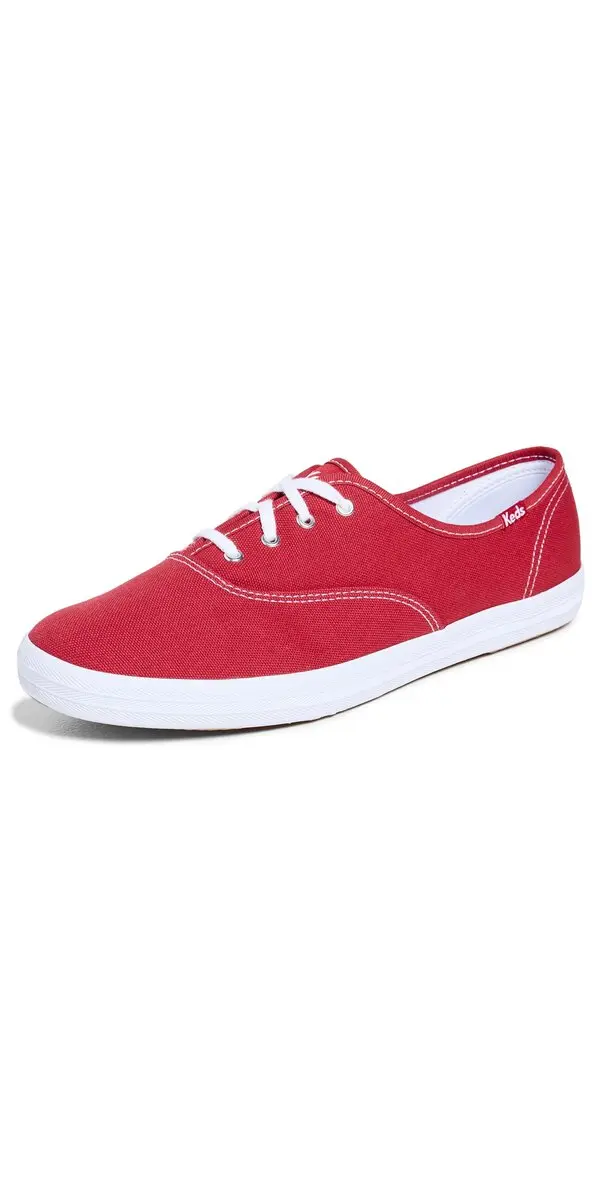 KEDS Champion Canvas Sneakers - Red