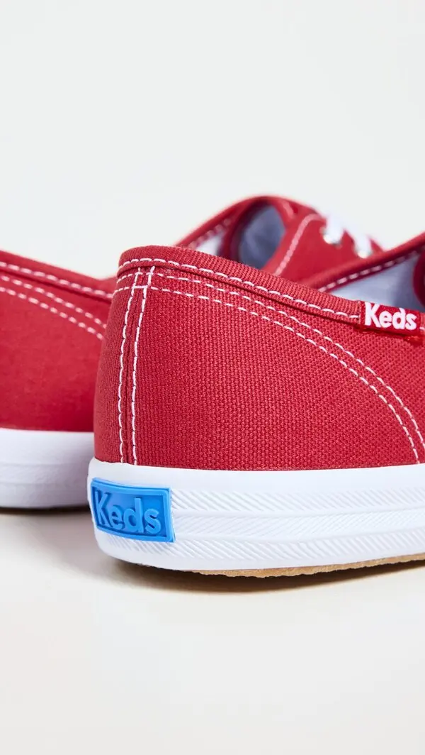 KEDS Champion Canvas Sneakers - Red