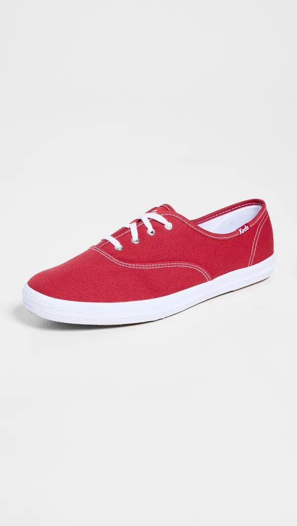 KEDS Champion Canvas Sneakers - Red