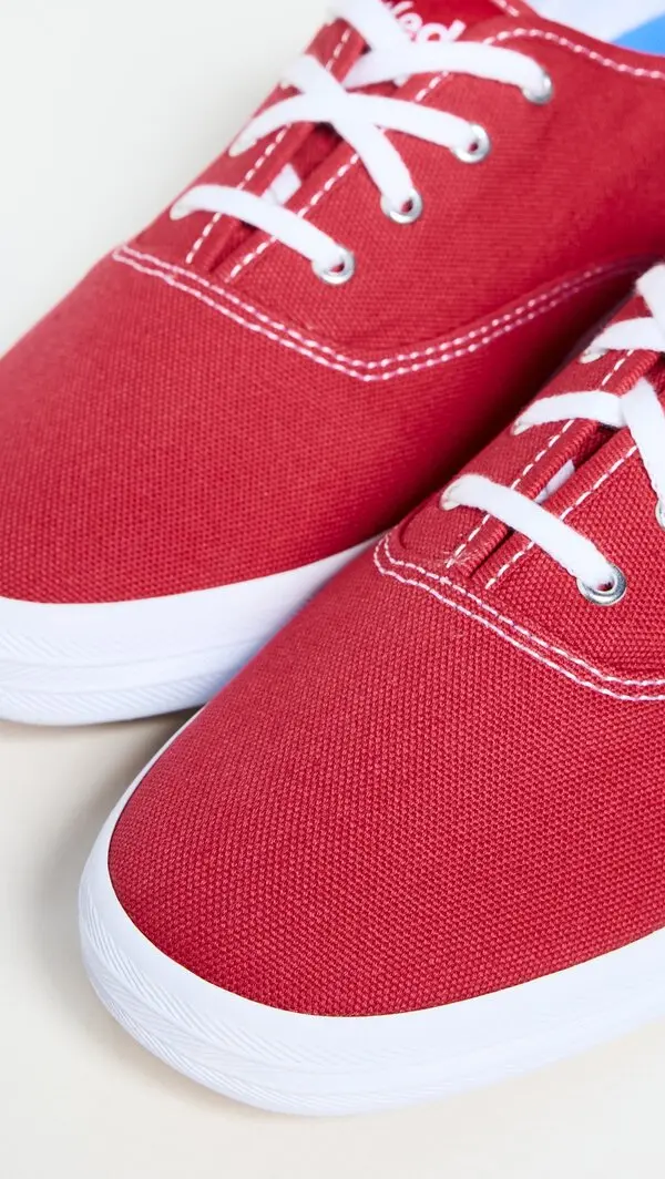 KEDS Champion Canvas Sneakers - Red