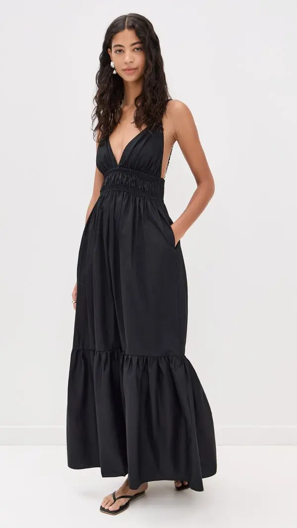 misa black dress Black Two Piece Off Shoulder Homecoming Dresses with Flowers, Knee Len   cherishgirls