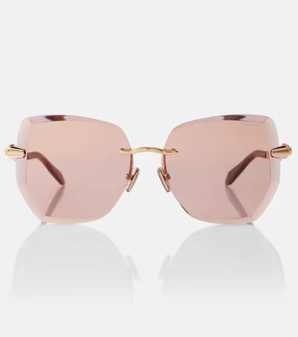 BVLGARI Serpenti Viper Sunglasses - Pink