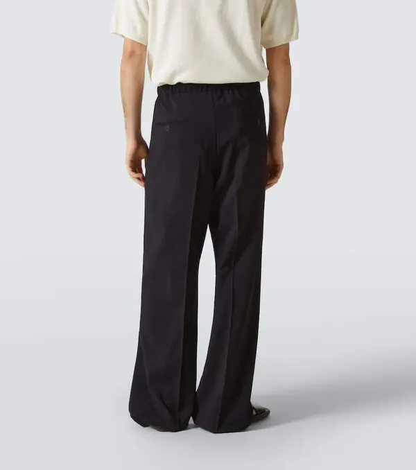 Plan C High-rise Wide-leg Pants