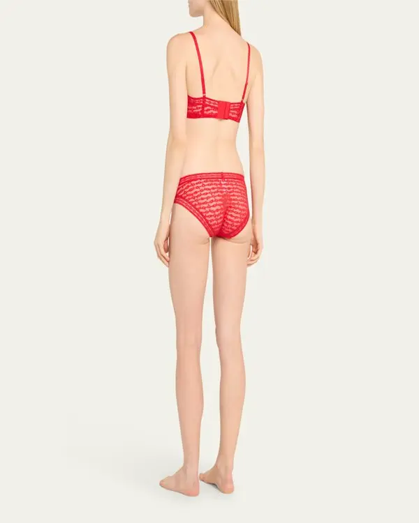 ERES Rituel Lace & Jersey Triangle Bralette