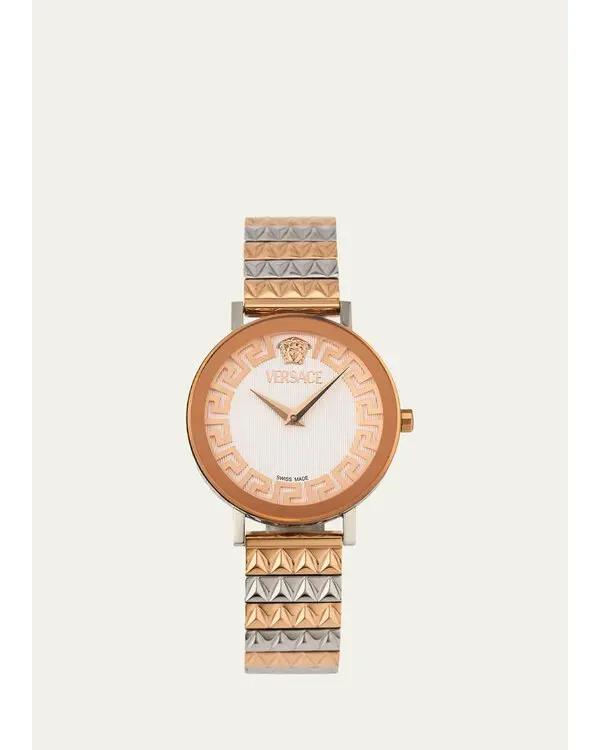 Versace 35mm Daedalus Watch With Bracelet Strap - Multi