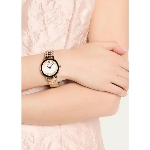 Versace 35mm Daedalus Watch With Bracelet Strap - Multi