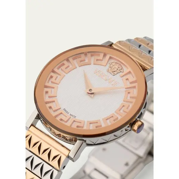 Versace 35mm Daedalus Watch With Bracelet Strap - Multi
