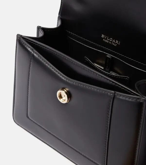 BVLGARI Serpenti Forever Medium Leather Top-handle Bag