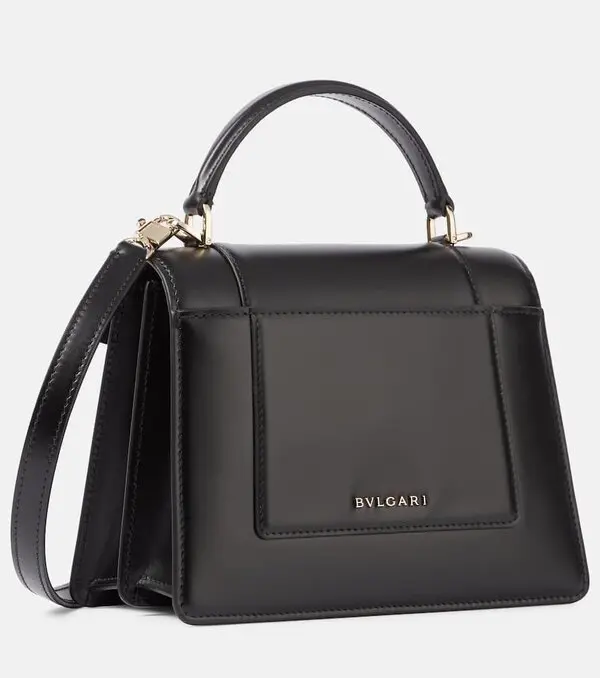 BVLGARI Serpenti Forever Medium Leather Top-handle Bag