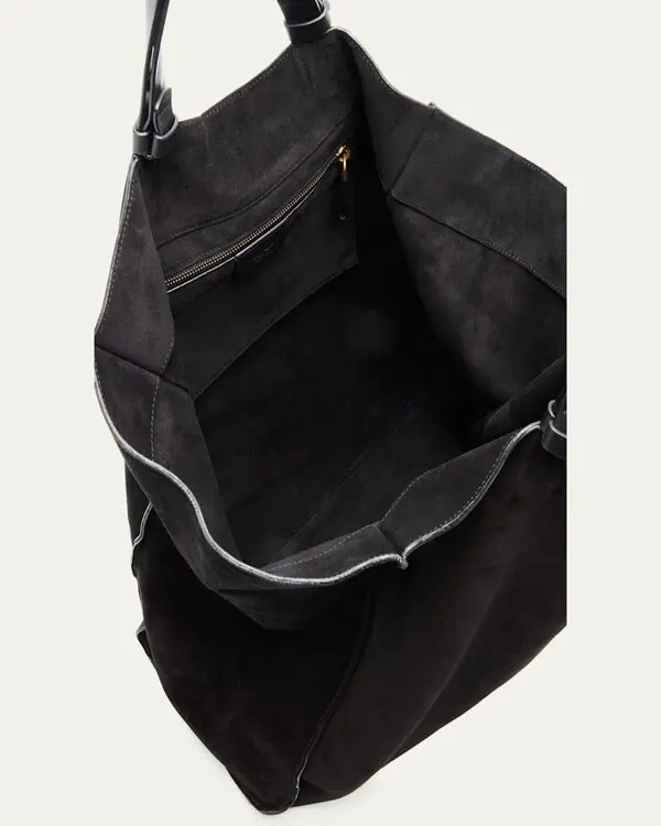 Giorgio Armani Leather Tote Bag
