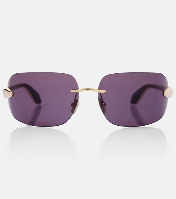 BVLGARI Serpenti Square Sunglasses - Gold