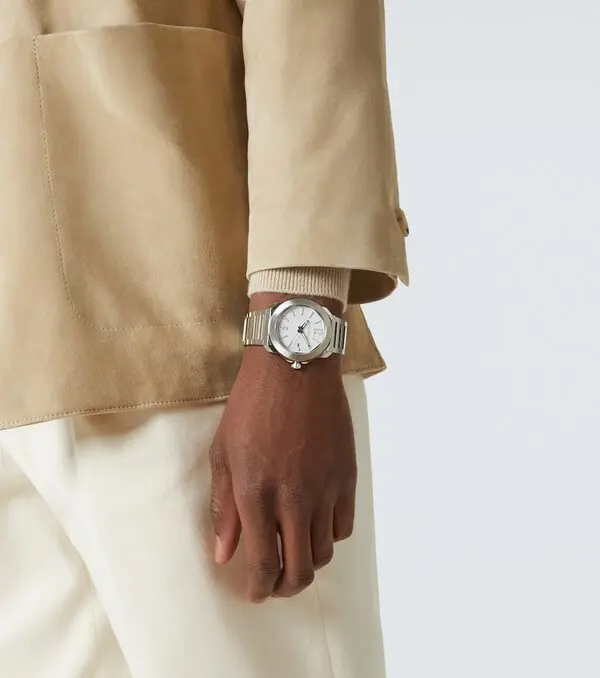 BVLGARI Octo Roma Automatic Watch - Silver
