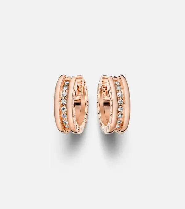 BVLGARI B.zero1 Diamond Earrings - Gold