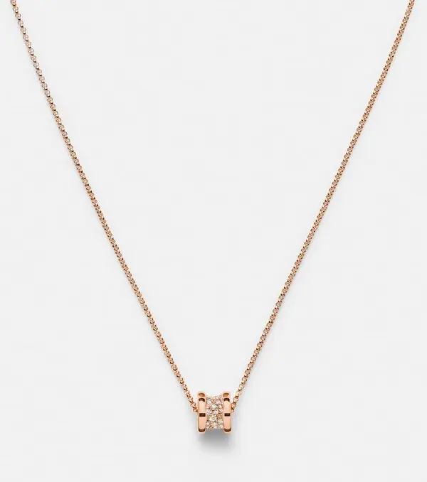 BVLGARI B.zero1 Pendant Necklace - Pink