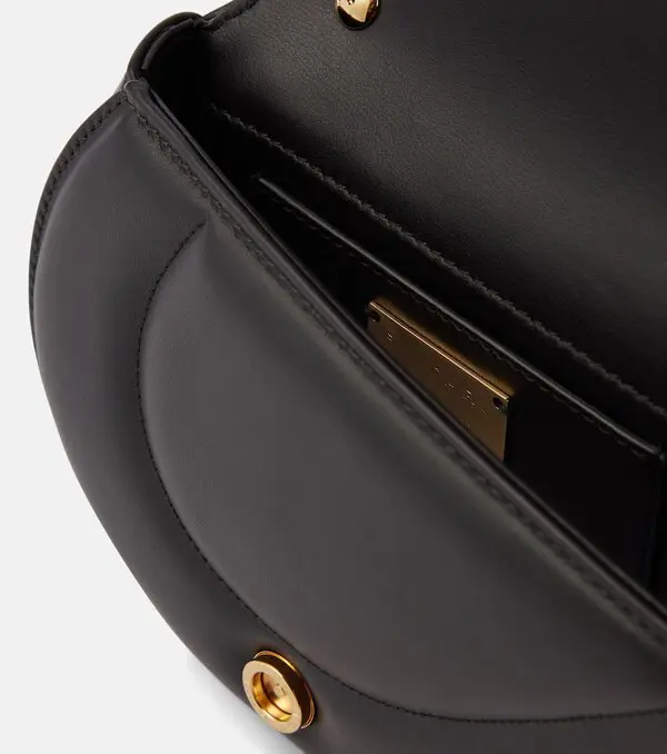 BVLGARI Serpenti Cuore 1968 Leather Top-handle Bag