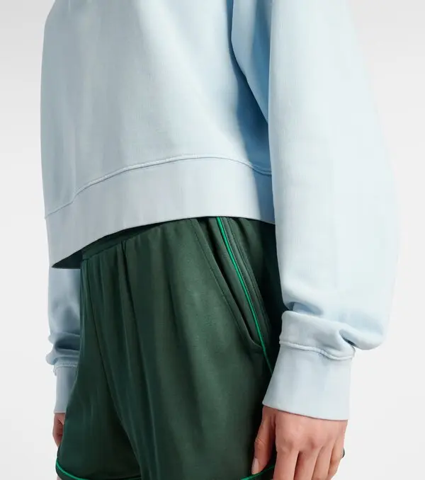 Tory Burch Cotton Terry Polo Sweater