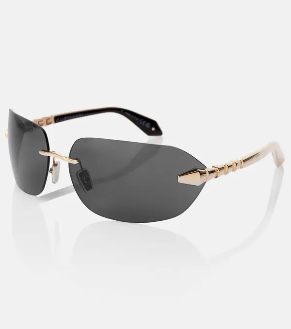 BVLGARI Serpenti Viper Square Sunglasses - Gold
