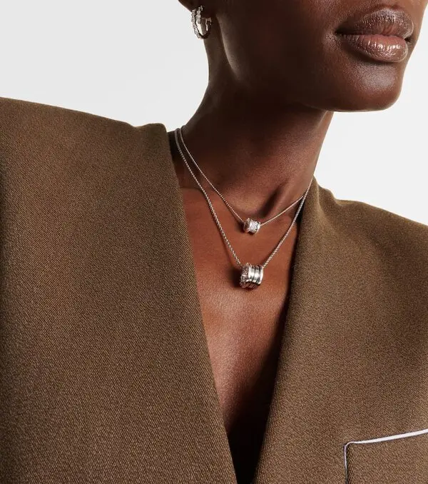 BVLGARI B.zero1 Diamond Pendant Necklace
