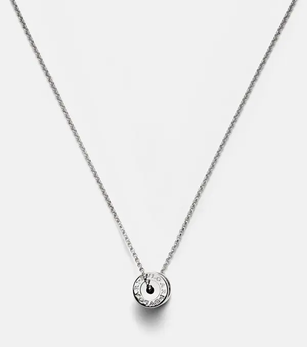 BVLGARI B.zero1 18kt White Gold Diamond Pendant Necklace