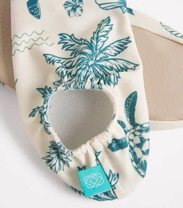 MARIE RAXEVSKY Printed Beach Shoes
