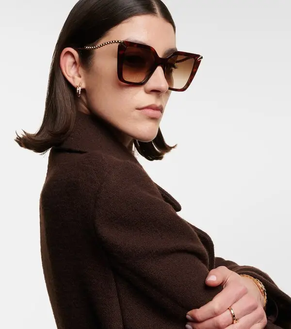 BVLGARI Serpenti Viper Square Sunglasses