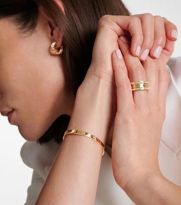 BVLGARI B.zero1 18kt Yellow Ring With Diamonds