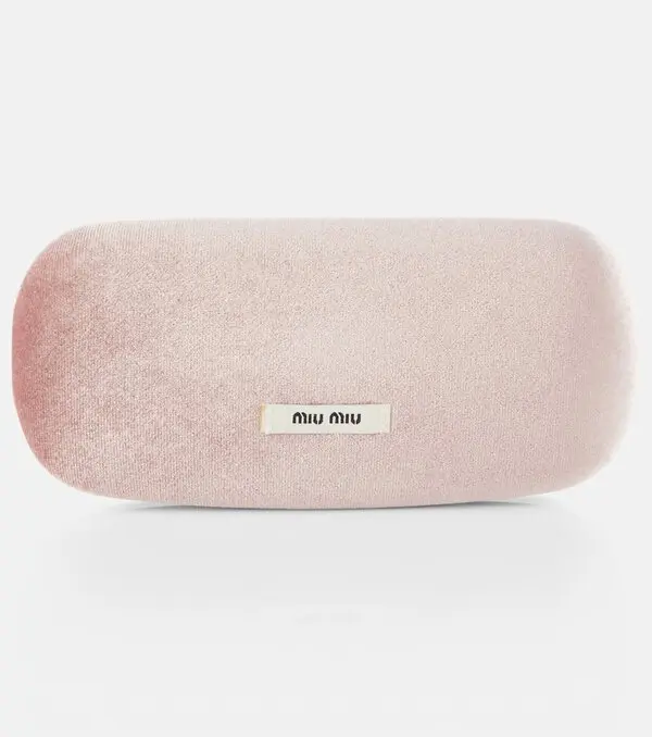 Miu Miu Oval Acetate Eyeglasses