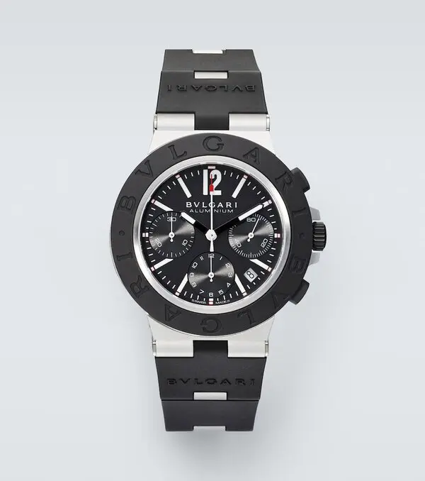 BVLGARI Aluminium 41mm Watch - Black