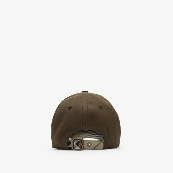 Burberry Gabardine Baseball Cap - Green Green