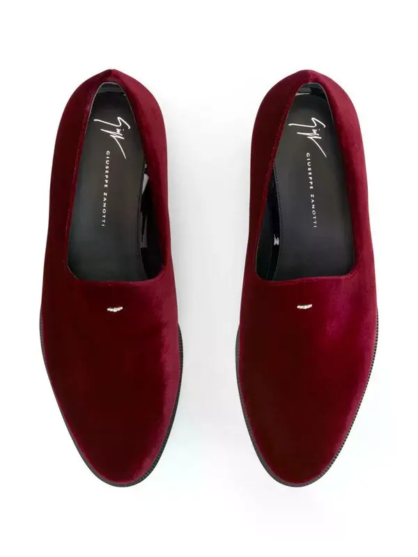 GIUSEPPE ZANOTTI Irmha Loafers - Red