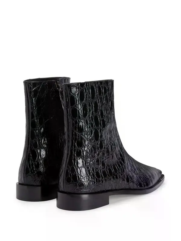 GIUSEPPE ZANOTTI Westport Embossed Boots