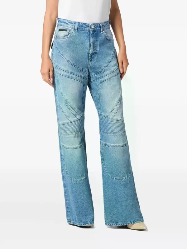 Philipp Plein Wide-leg Jeans