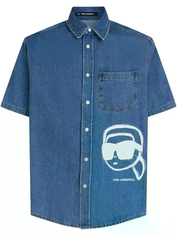 Karl Lagerfeld Ikon Denim Shirt