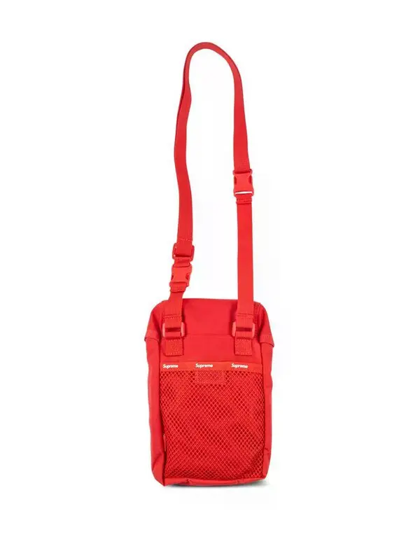 Supreme Logo-patch Camera Bag - Red