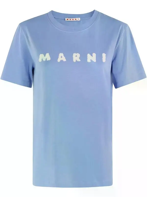 Marni Cotton T-shirt - Blue