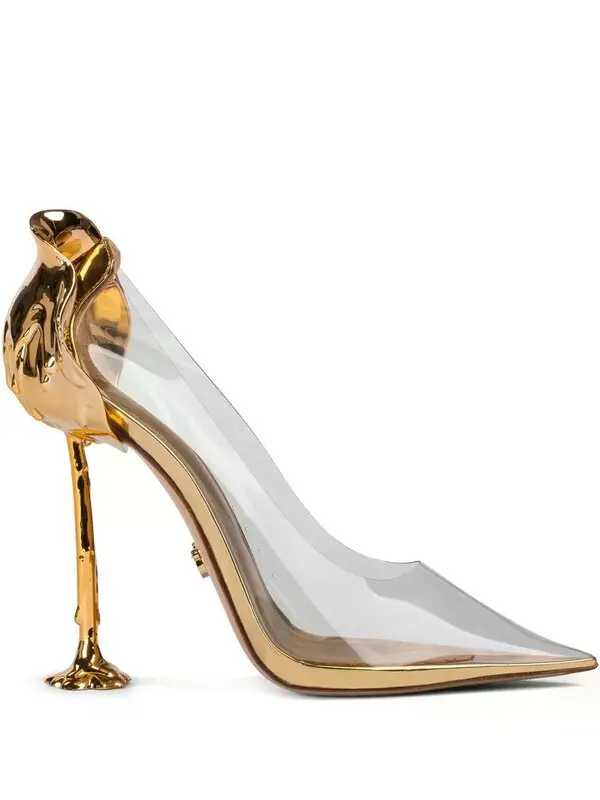 LE SILLA 120mm Anthea Pumps - Gold