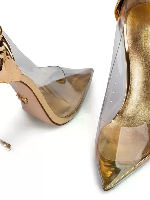 LE SILLA 120mm Anthea Pumps - Gold