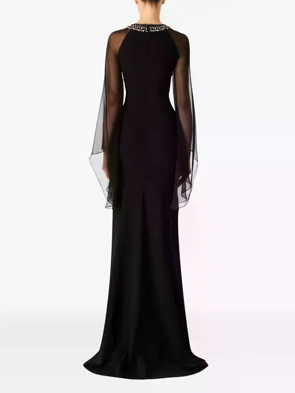 Jenny Packham Charma Maxi Dress - Black