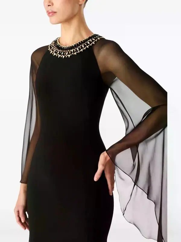 sachin and babi light blue dress Jenny Packham Black Silk Embellished Waist Halter Maxi Dress For Sale at  1stDibs