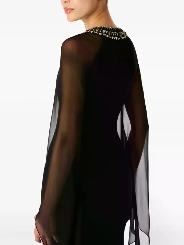 Jenny Packham Charma Maxi Dress - Black
