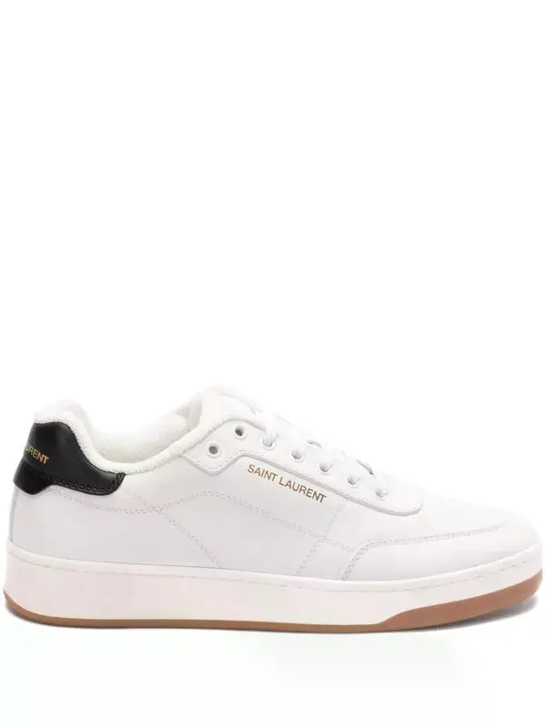 Saint Laurent Sl/61 Low Top Sneakers - White