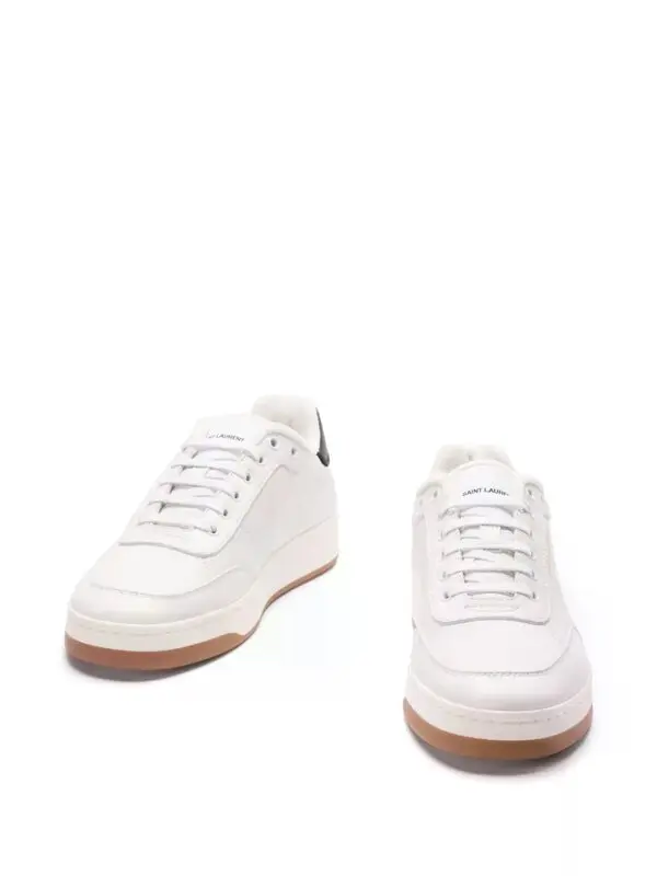Saint Laurent Sl/61 Low Top Sneakers - White
