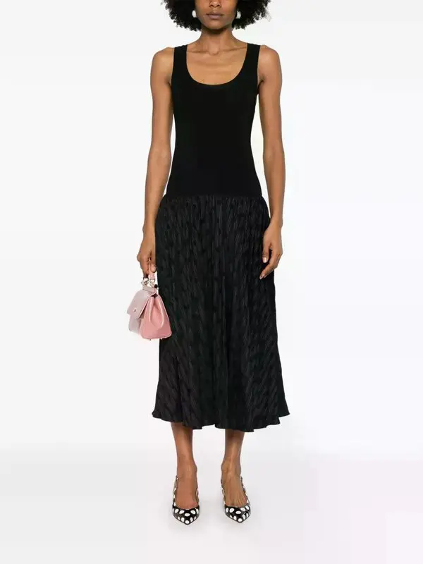 NISSA Drop-waist Maxi Dress