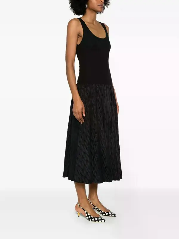NISSA Drop-waist Maxi Dress