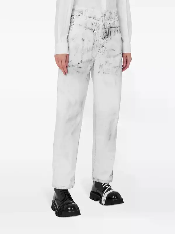 Moschino Distressed-effect Jeans