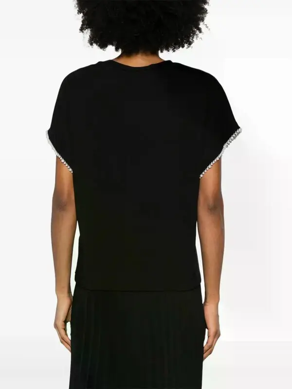 NISSA Faux-pearl T-shirt