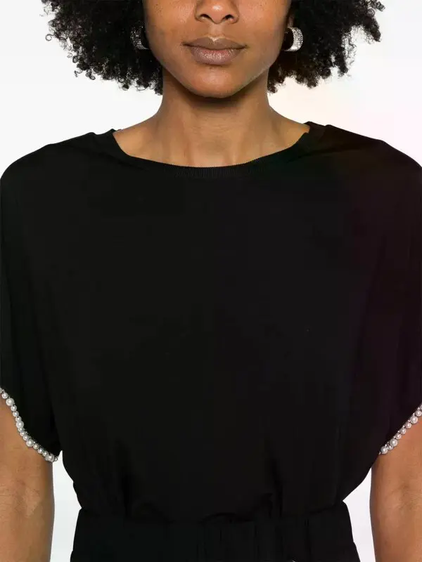 NISSA Faux-pearl T-shirt