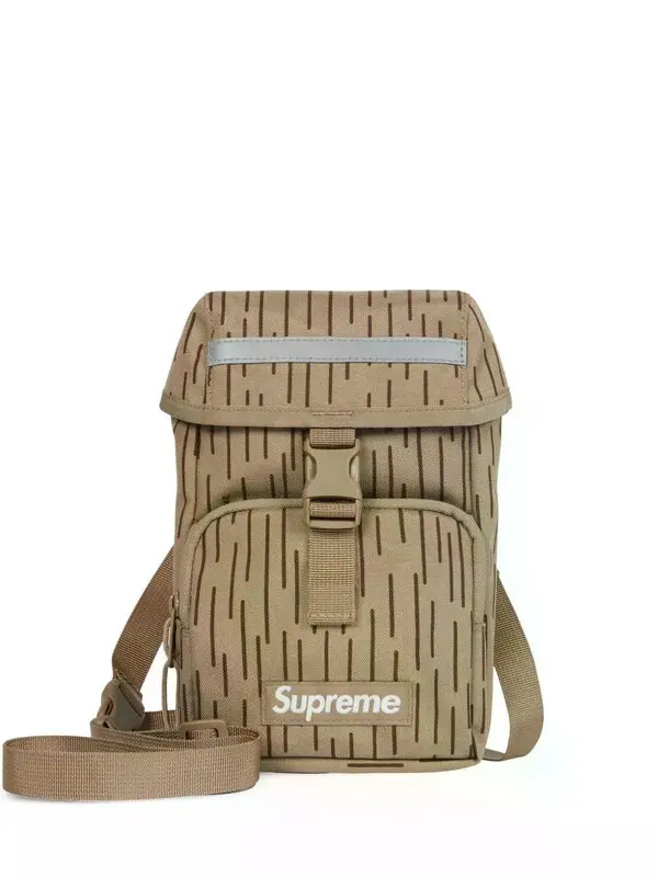 Supreme Logo-patch Camera Bag - Neutrals
