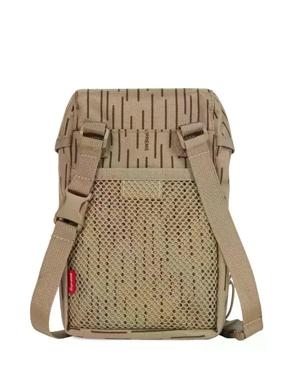 Supreme Logo-patch Camera Bag - Neutrals